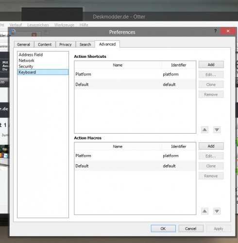 Otter Browser als Beta 1 erschienen - Deskmodder.de