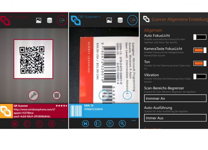 App des Tages: QR Scanner + für das Windows Phone - Deskmodder.de