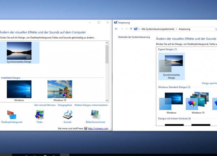 Personalization Panel for Windows 10 - Die Anpassung wieder aussehen ...