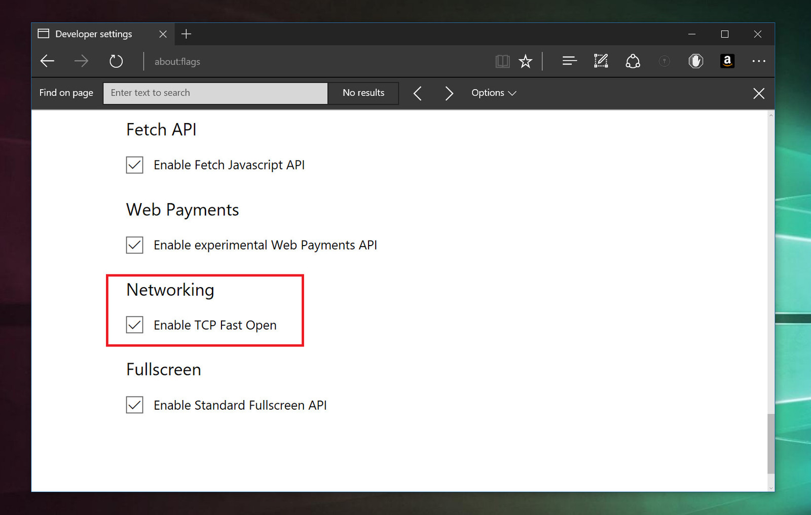 Microsoft Edge - Webseitenaufbau mit TCP Fast Open beschleunigen ...