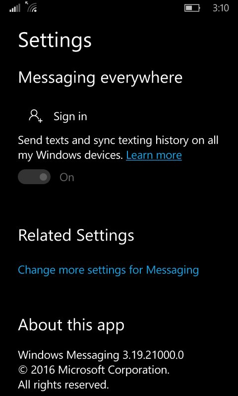 Windows 10: Messaging Everywhere steht vor dem Comeback - Deskmodder.de Windows 10: Messaging Everywhere steht vor dem Comeback - Deskmodder.de