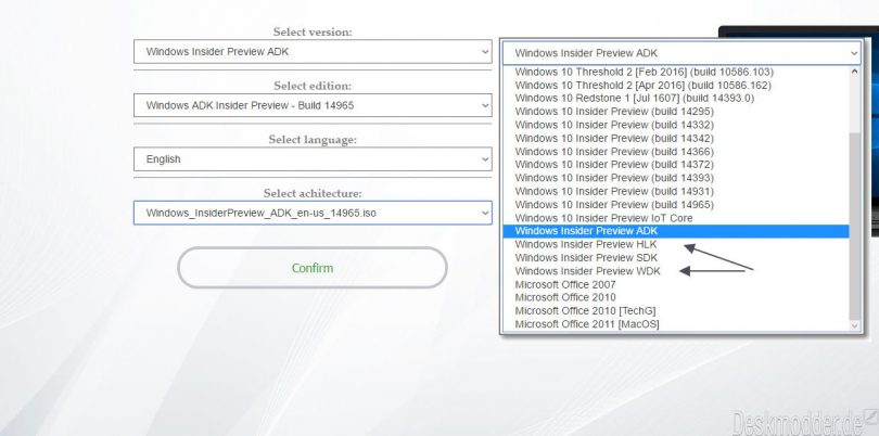 Windows 10 14965 SDK, ADK, HLK und WDK ISOs liegen auf den Microsoft ...