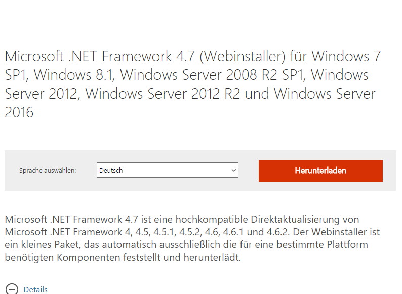 .NET Framework 4.7 steht zum Download bereit - Deskmodder.de