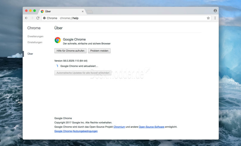 Google Chrome 59 veröffentlicht - Deskmodder.de