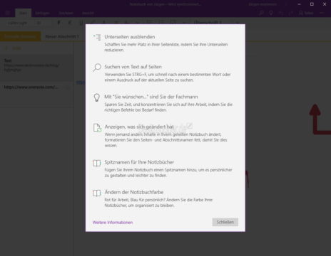 OneNote mit neuem Design und Funktionen Windows 10 (Mobile) - Deskmodder.de