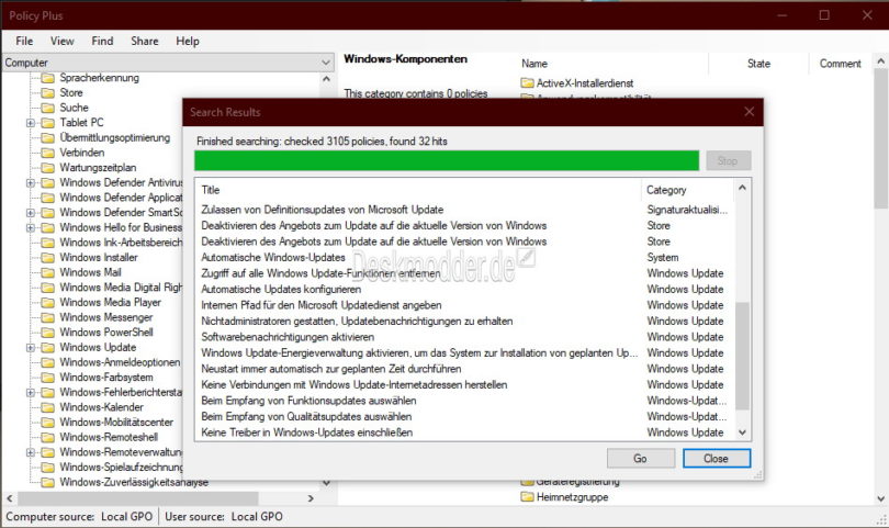 Policy Plus - Gruppenrichtlinien unter Windows 10, 8, 7 Home nutzen ...