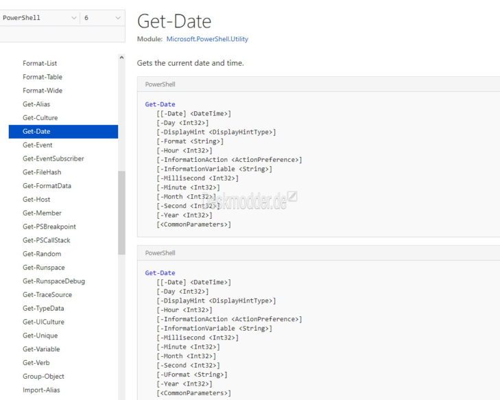 Powershell Module Browser Befehle Und Erklärungen Schnell Finden 