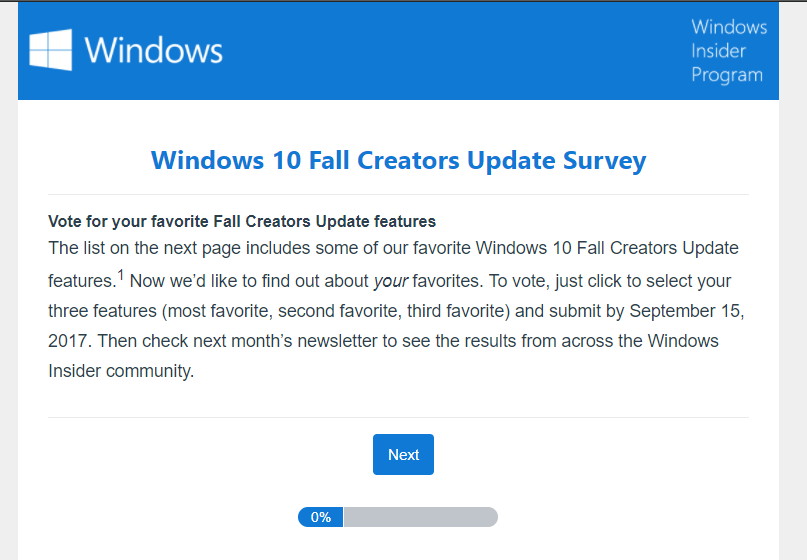Umfrage: Windows 10 1709 - Deine drei beliebtesten Features in der ...