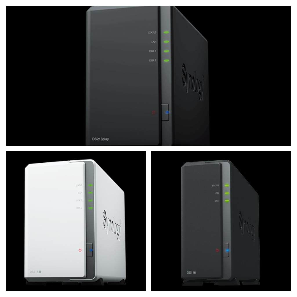 Synology stellt die neuen DiskStations DS218play, DS218j und DS118 vor ...