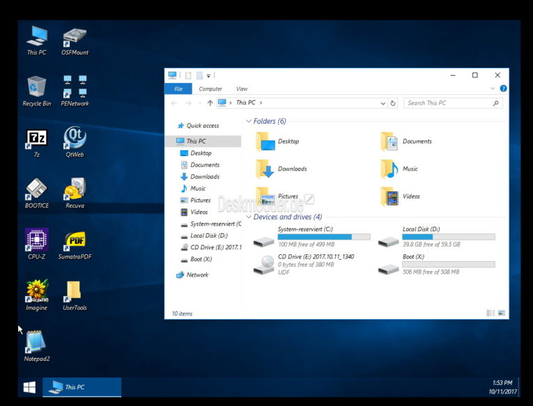 Aomeitech pe builder - digestvlero