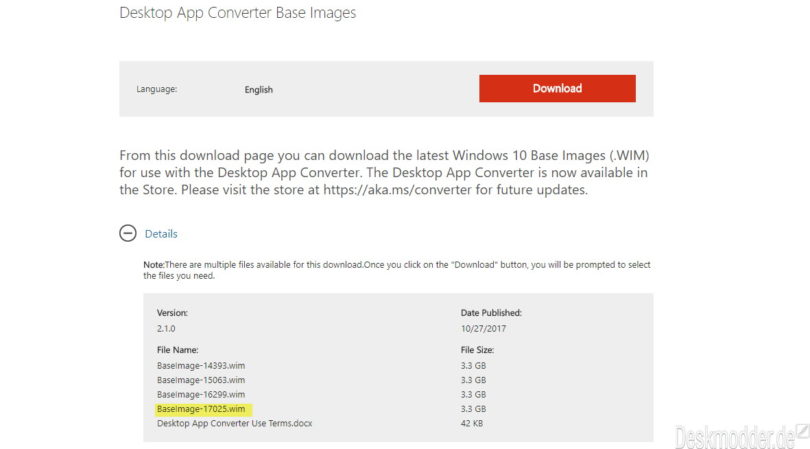 Desktop App Converter 17025 steht zum Download bereit - Deskmodder.de