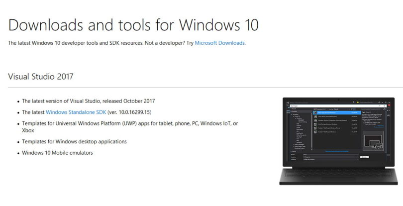 Windows 10 16299 ADK, WDK, HLK und EWDK stehen zum Download bereit ...