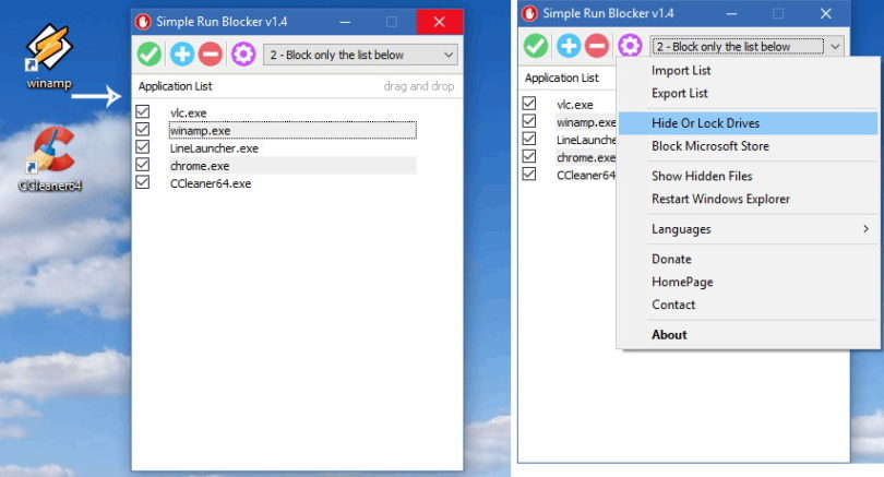 Simple Run Blocker 1.4 erschienen - Programme und Store am Start ...