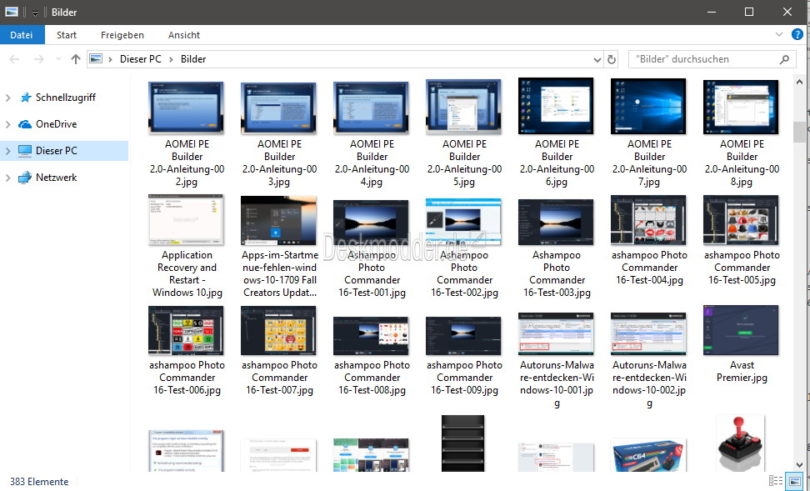 Windows 10 1709: Probleme mit den Vorschaubildern (Thumbnails ...