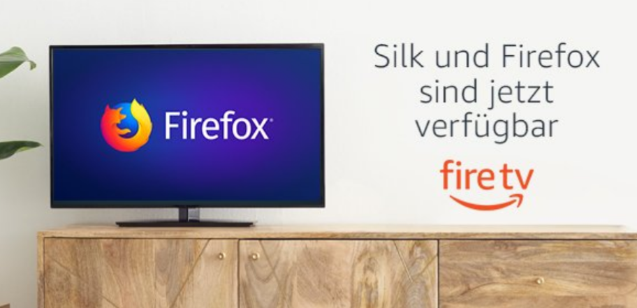 Amazon Fire TV & Fire TV Stick: Mozilla Firefox und Silk Browser ab ...