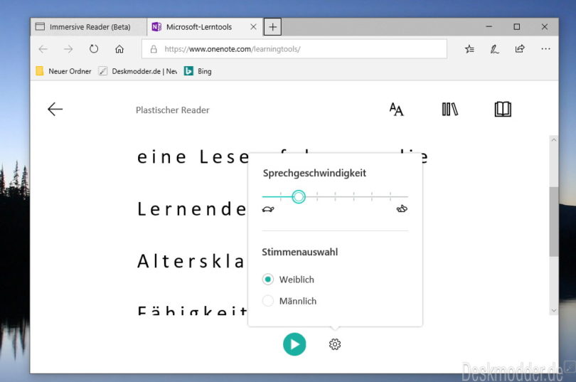 Immersive Reader als App im Microsoft Store - Deskmodder.de