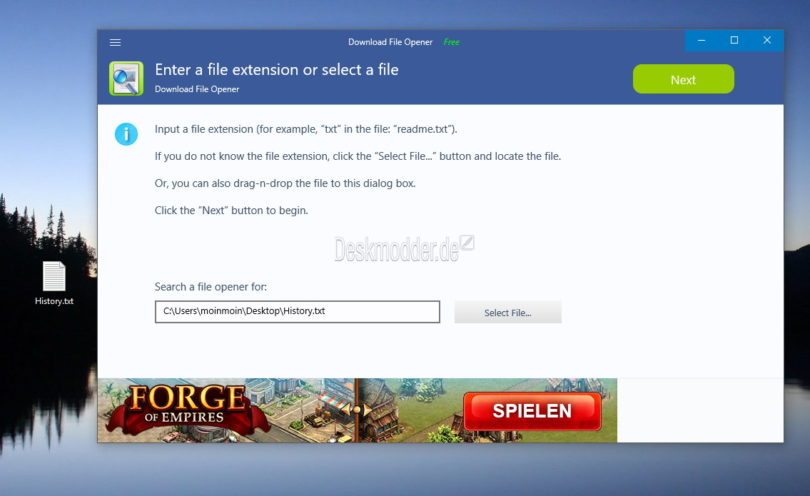Download File Opener - Windows 10 (Mobile) App, die nichts im Microsoft ...