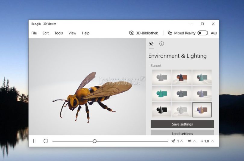 3D Viewer - Neuer Name für Mixed Reality Viewer in Windows 10 ...