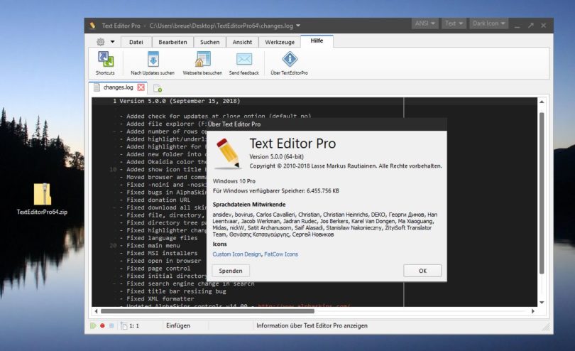 Text Editor Pro 5 ist erschienen - Deskmodder.de