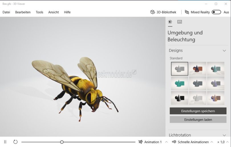 3D-Viewer App wird jetzt an alle Windows 10 Nutzer ausgerollt ...
