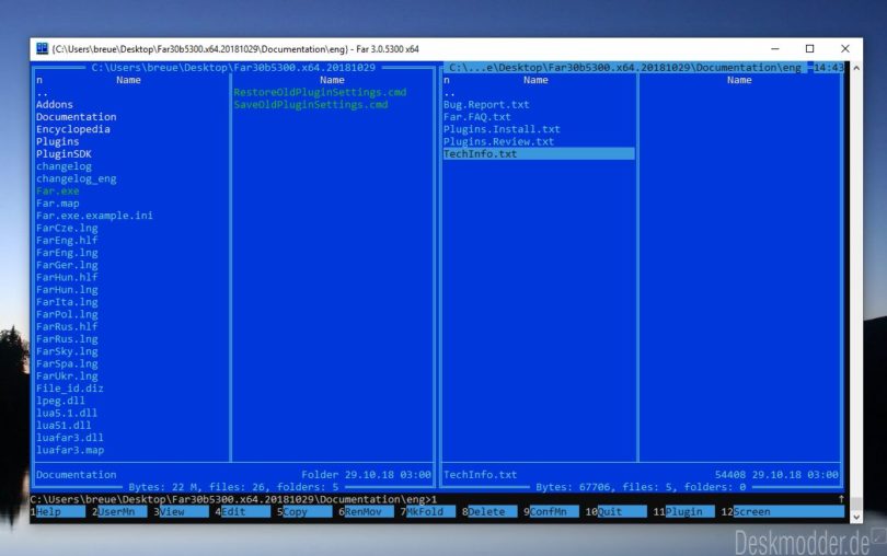 FAR Manager 3.0 5300 Stable ist erschienen - Deskmodder.de