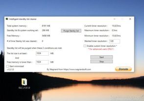 Intelligent Standby List Cleaner - Stottern in Spielen verringern oder ...