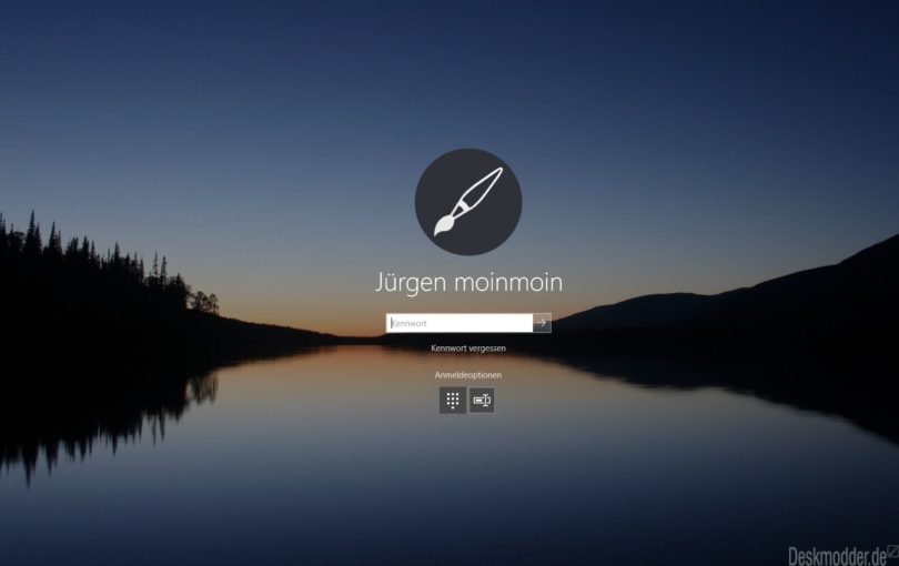 Verschwommenen Anmeldebildschirm in der Windows 10 1903 deaktivieren ...
