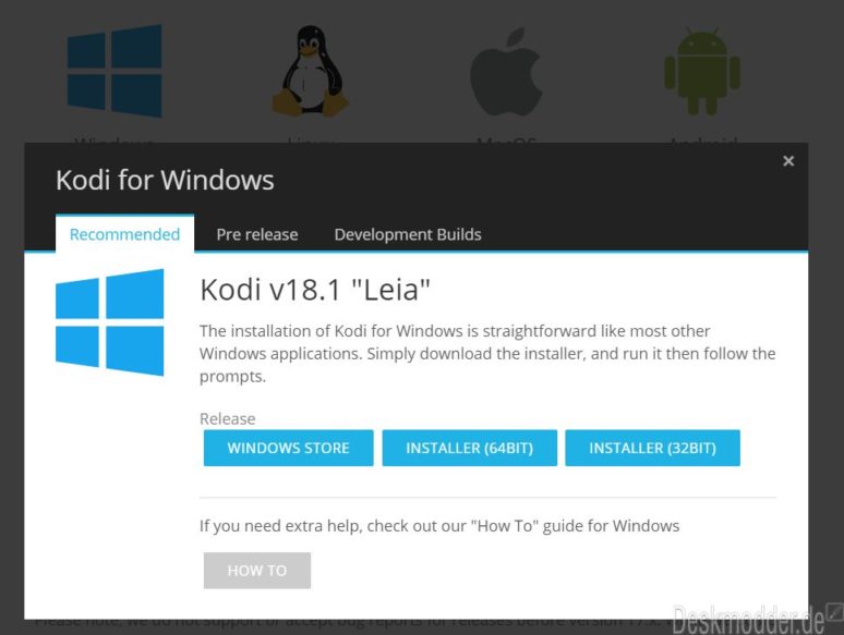Kodi v18.1 Final steht zum Download bereit - Deskmodder.de
