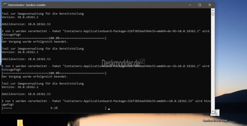 Windows 11 und 10 Home Windows Sandbox installieren und nutzen ...
