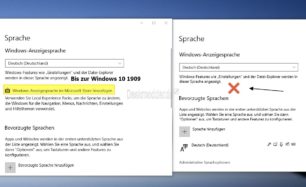 Spracheinstellungen übersichtlicher in den Einstellungen Windows 10 ...