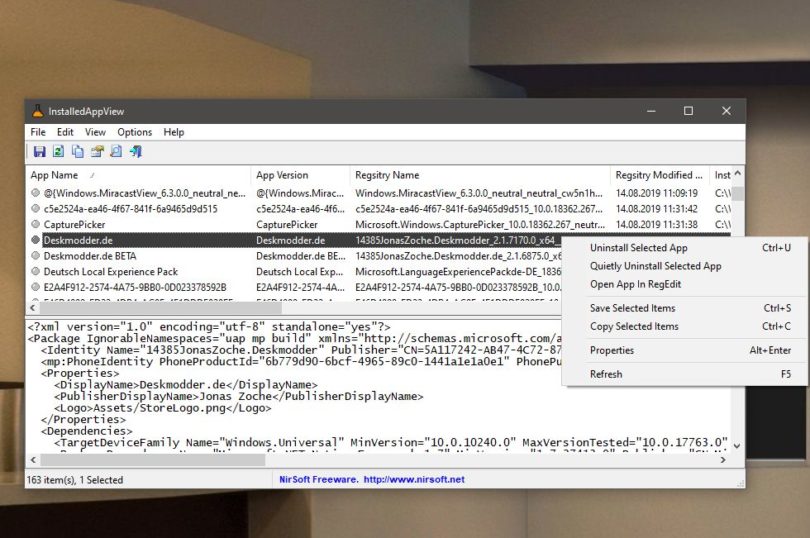 NirSoft Pre-Release Tools können nun ausprobiert werden - Glückwunsch zum 15.Geburtstag ...
