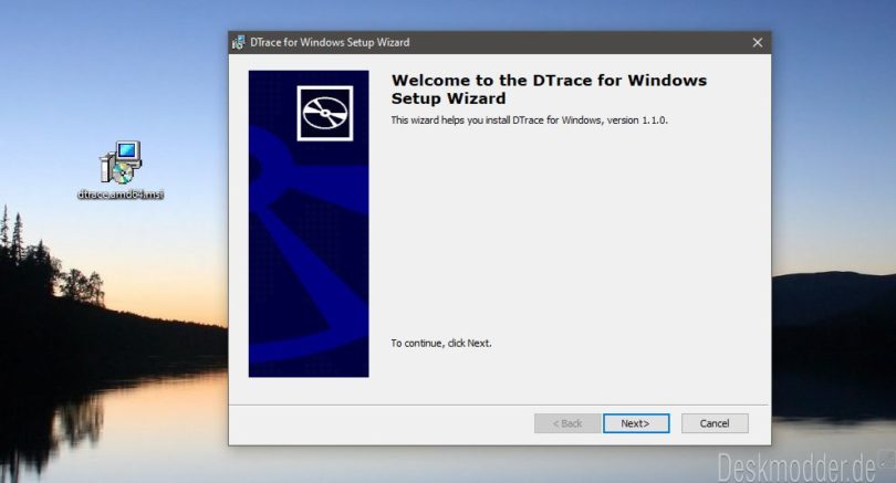 DTrace nun auch für Windows 10 20H1 ab Version 19005 - Deskmodder.de