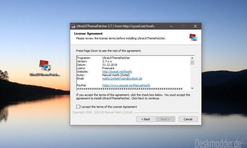 UltraUXThemePatcher 3.7.1 unterstützt nun auch die Windows 10 20H2 ...