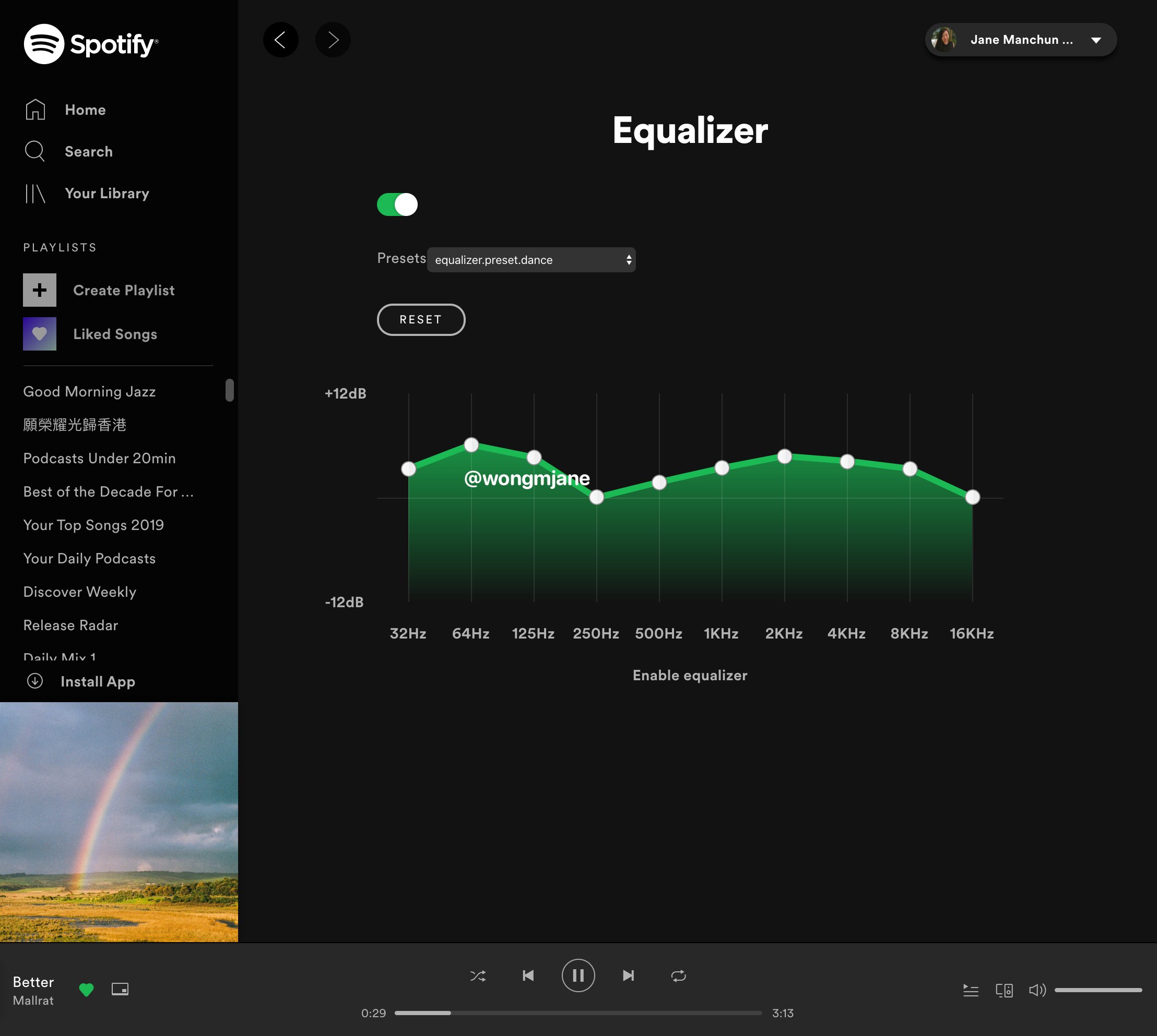 Spotify Equalizer F r Player Auf Dem Weg Deskmodder de