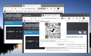 QR Code im Microsoft Edge aktivieren und nutzen - Deskmodder.de