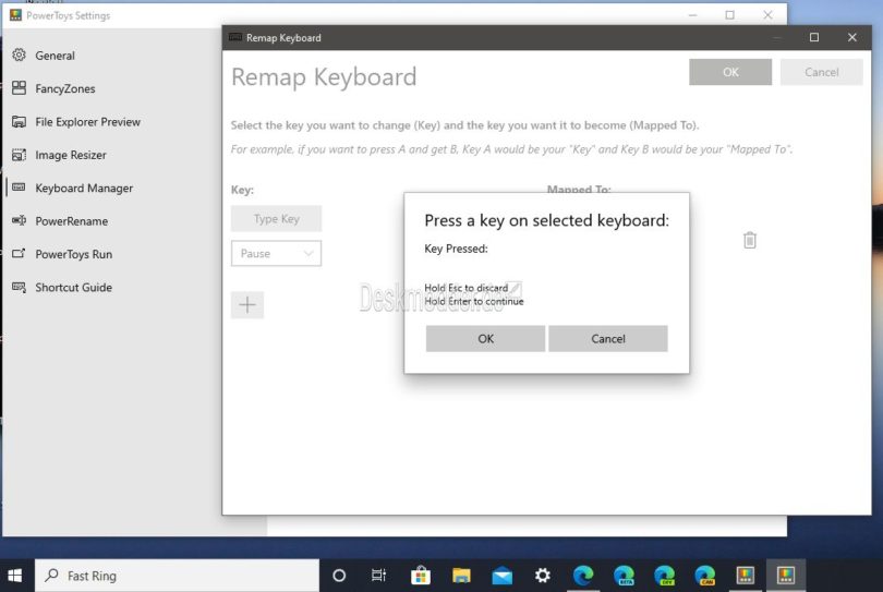 Keyboard Manager aus den PowerToys einmal angeschaut - Deskmodder.de