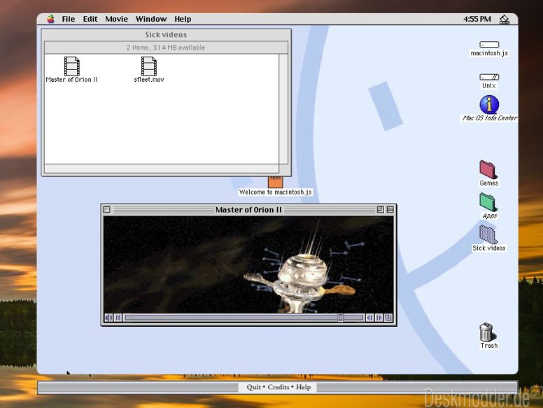 Mac OS 8 als Electron App für Windows, Mac und Linux - Deskmodder.de