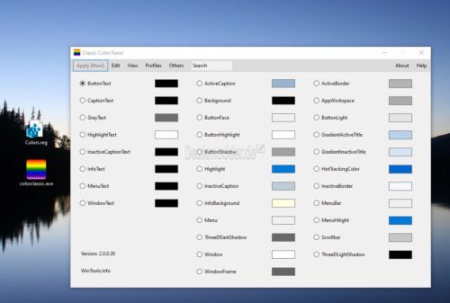 Classic Color Panel 2.0.0.39 mit vielen Verbesserungen für Windows 10 ...