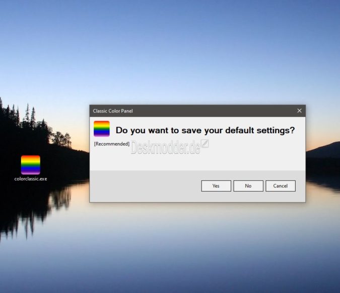 Classic Color Panel 2.0.0.39 mit vielen Verbesserungen für Windows 10 ...