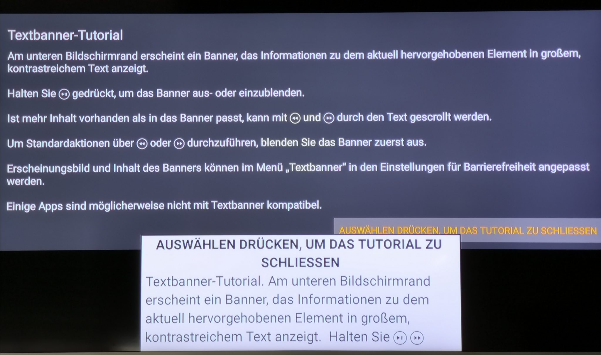 Amazon Fire TV (Stick): "Textbanner" als neue Barrierefreiheitsfunktion ...