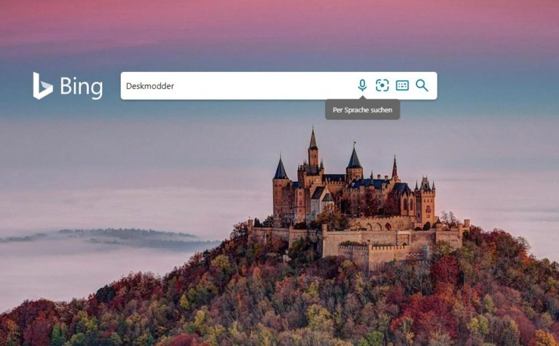 Bing kann nun auch per Sprache suchen - Deskmodder.de
