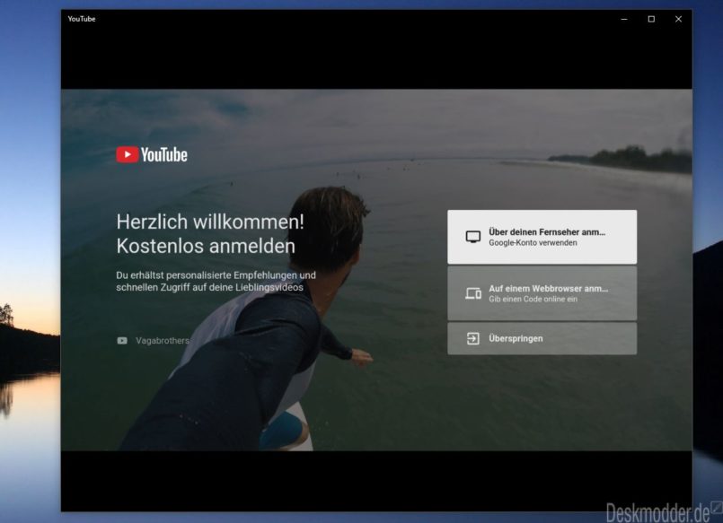 Windows 10 und Xbox YouTube App im Microsoft Store - Deskmodder.de