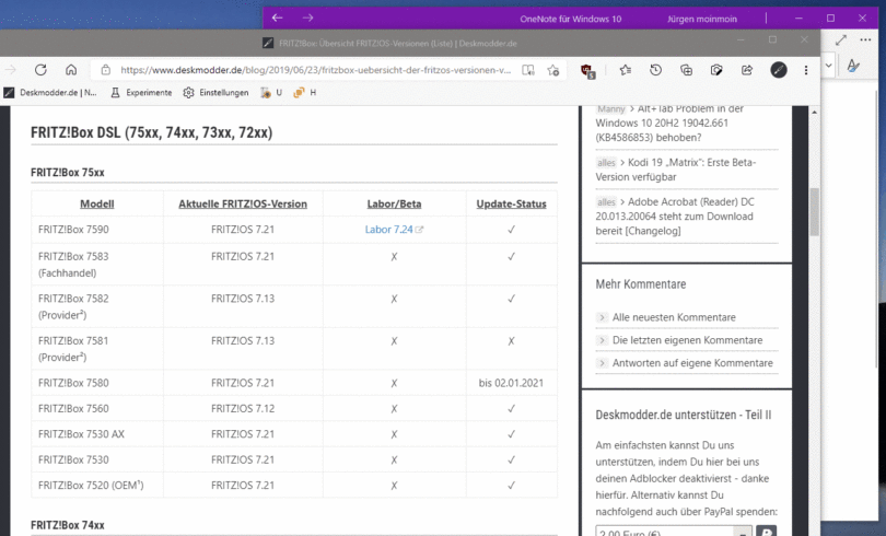 Microsoft Edge Intelligentes Kopieren (Smart Copy) ist nun aktiviert ...
