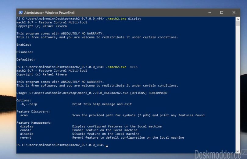 mach2 0.7.0.0 kommt mit einigen Verbesserungen für Windows 10 ...