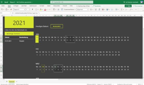 Excel Web (Online) mit neuen Funktionen - Weitere werden folgen ...