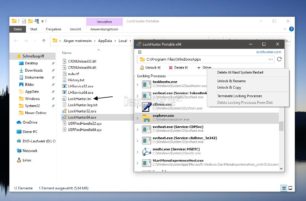 LockHunter Portable ab Version 3.4 und weitere Verbesserungen ...