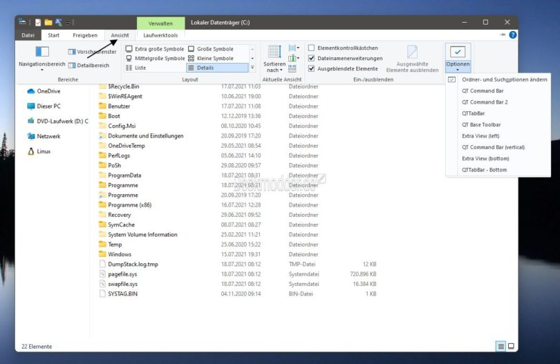 QTTabBar unter Windows 11 ab 22000.71 installieren und einstellen [Update: QTTabBarEnabler ...