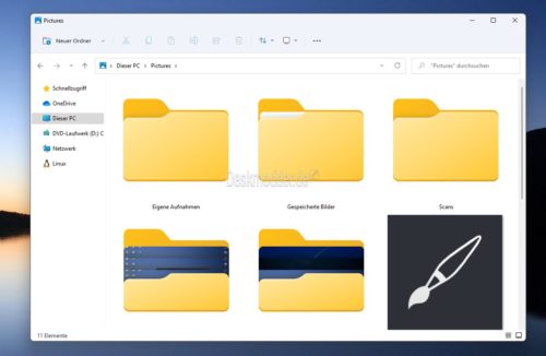 Thumbnails Windows 11