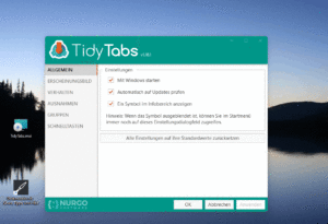 TidyTabs Windows 11, 10, 7 Verschiedene Fenster in Tabs gruppieren - Deskmodder.de