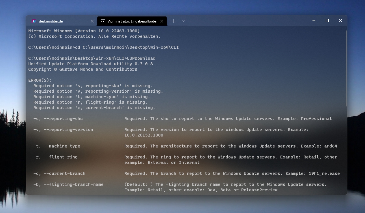 UUPMediaCreator 0.3.0.8 Windows 11 und 10 ISO direkt von Microsoft ...